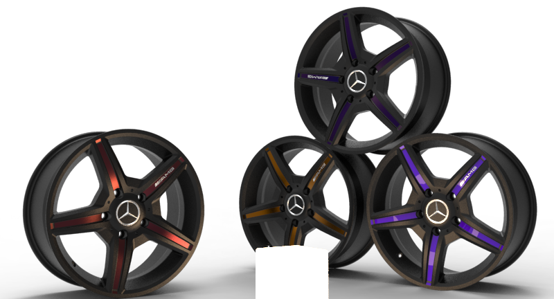 AMG WHEEL RIM - Pinshape