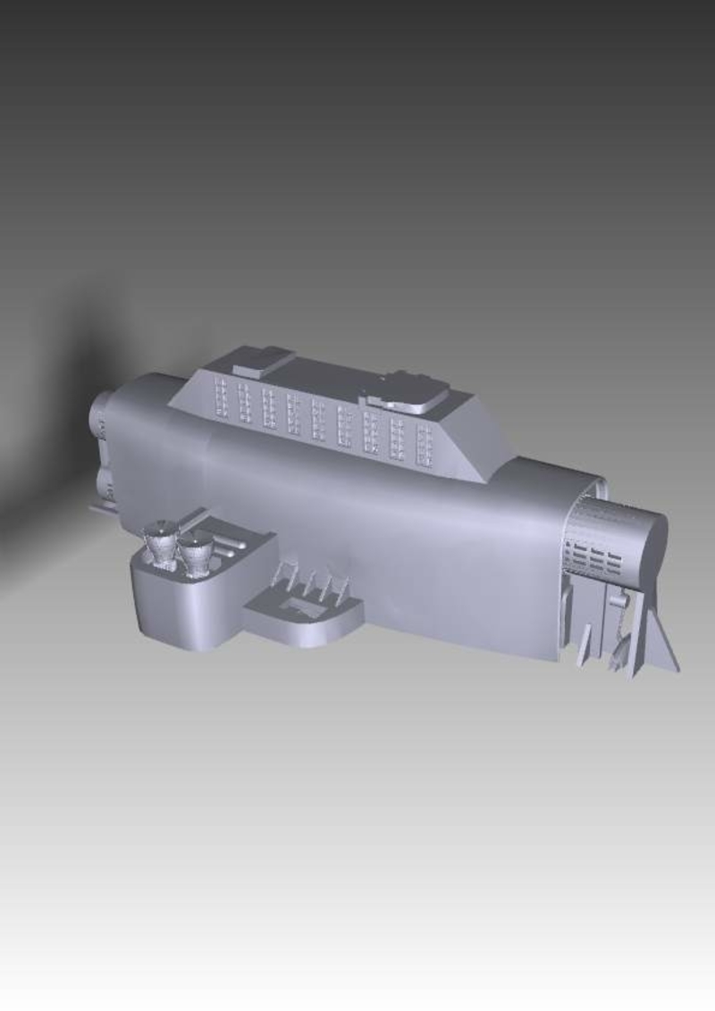 Babylon 5 Hyperion heavy cruiser - Pinshape