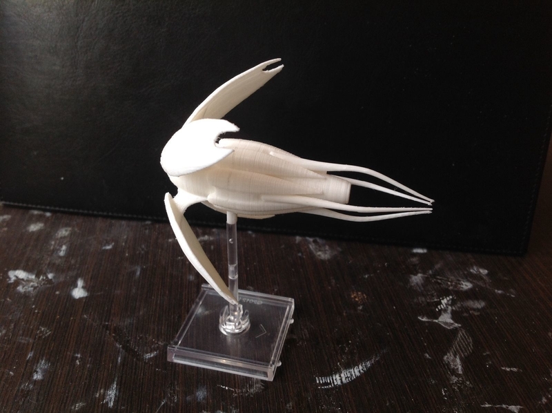 Babylon 5 Vorlon fighter - Pinshape