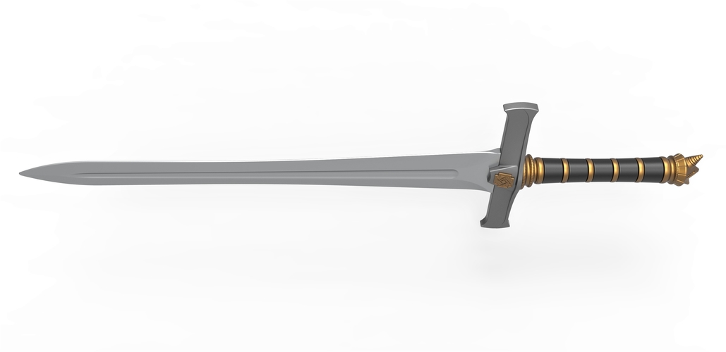 3D Printed Sword of Conan from movie Conan the Barbarian 2011 by ...