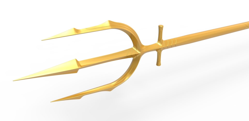 3D Printed Trident of King Atlan from the movie Aquaman 2018 by ...
