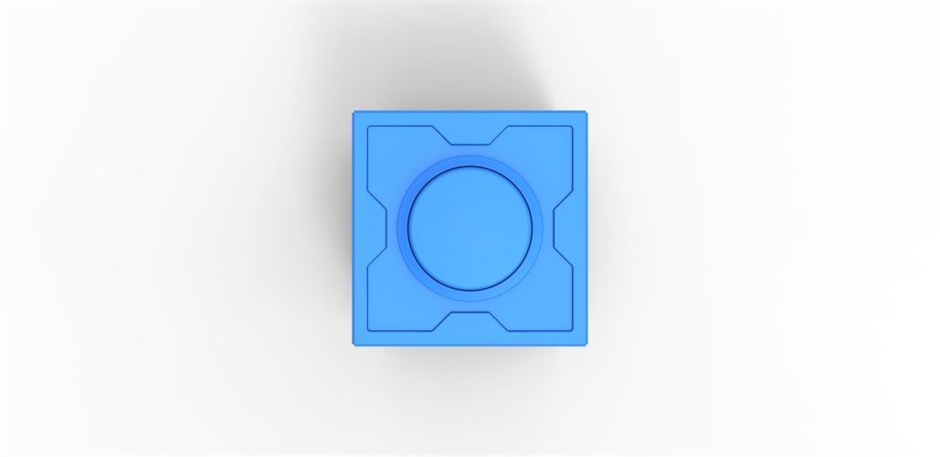 3D Printed Meeseeks box from Rick and Morty by CosplayItemsRock | Pinshape