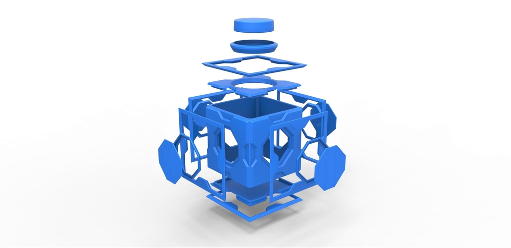 3D Printed Meeseeks box from Rick and Morty by CosplayItemsRock | Pinshape