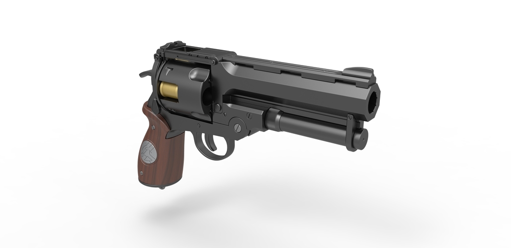 3D Printed Samaritan Revolver from the movie Hellboy 2004 by ...