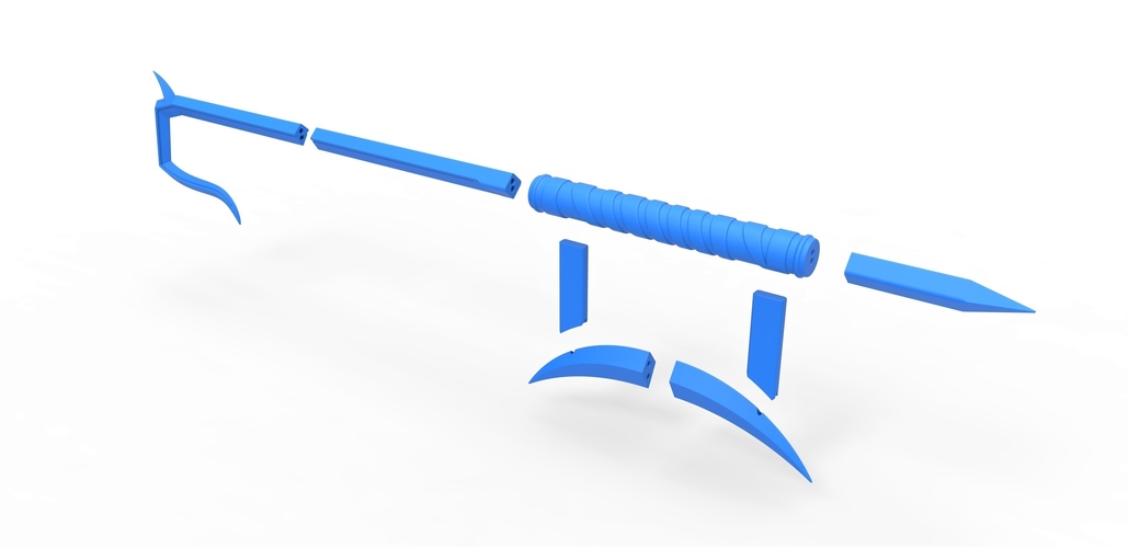 3D Printed Sword of Kabal from the game Mortal Kombat 11 by ...