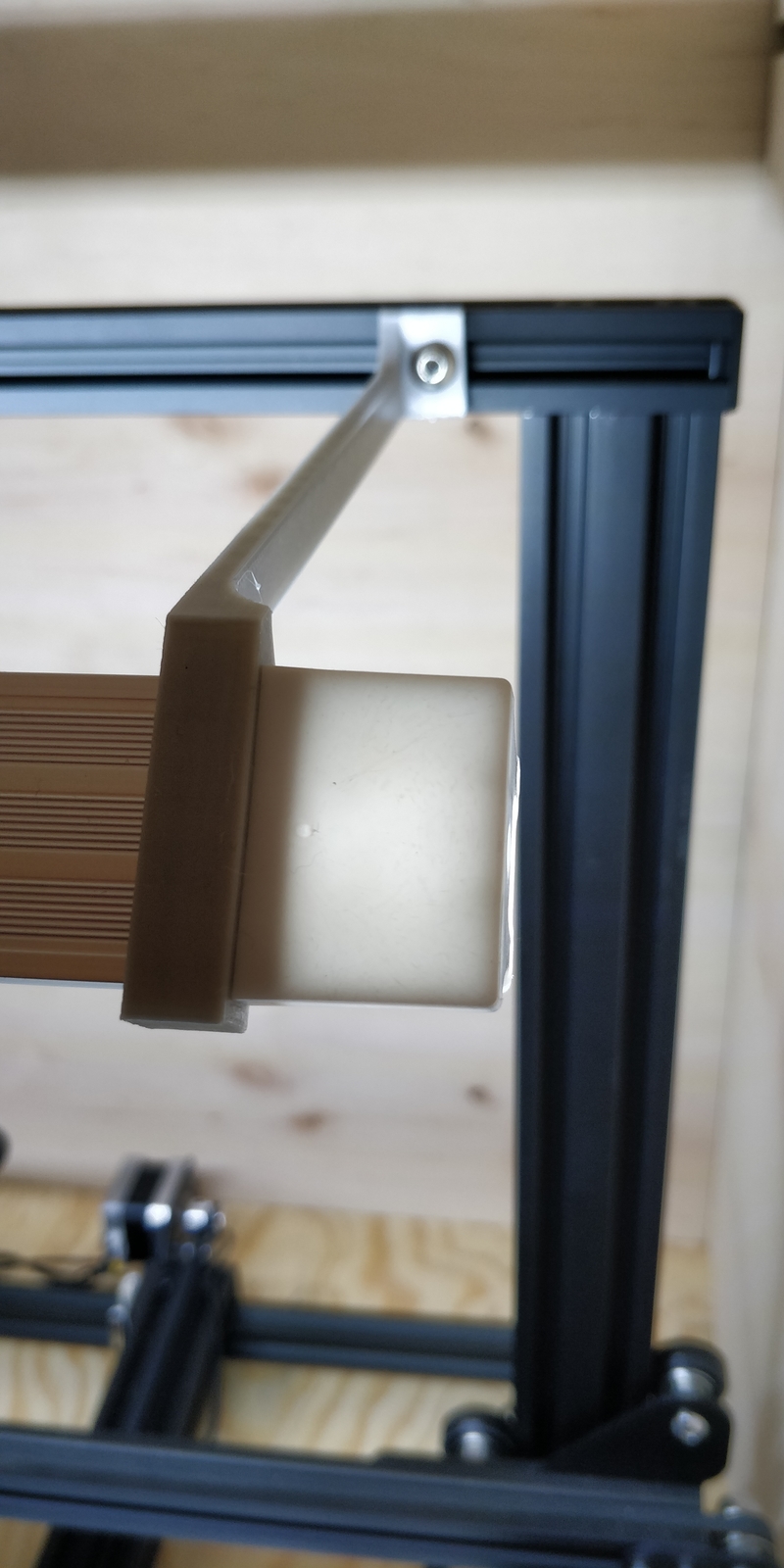 light fixture for any 3D printer(with aluminium extrusions) - Pinshape