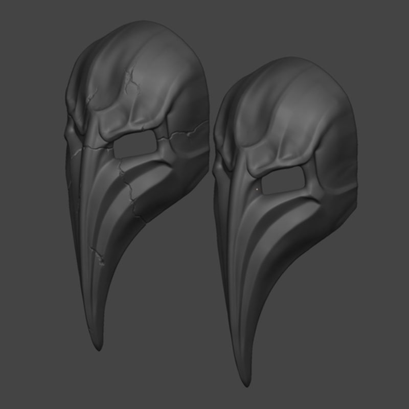 Plague Doctor Mask (12 Monkeys Inspired) - Pinshape