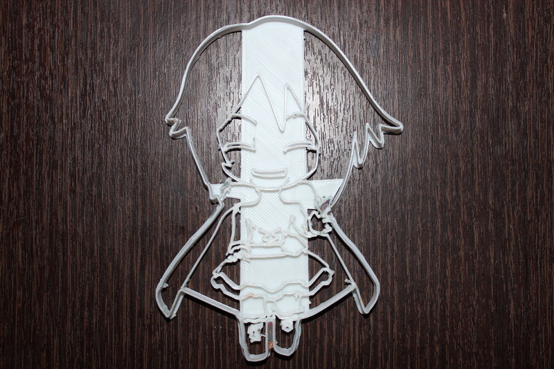Cookie cutter Ruby Rose Chibi - Pinshape