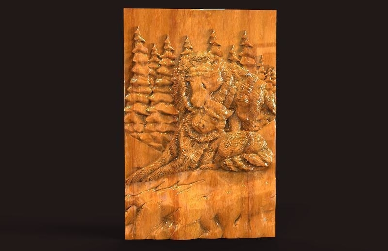 3D Printed Wolf CNC by Majs84 | Pinshape