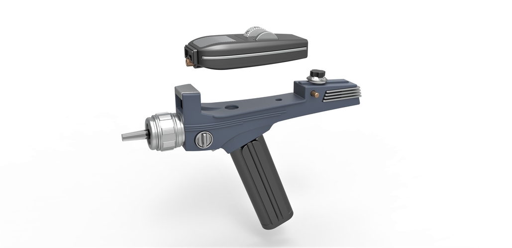 3D Printed Phaser from Star Trek The Original Series by ...