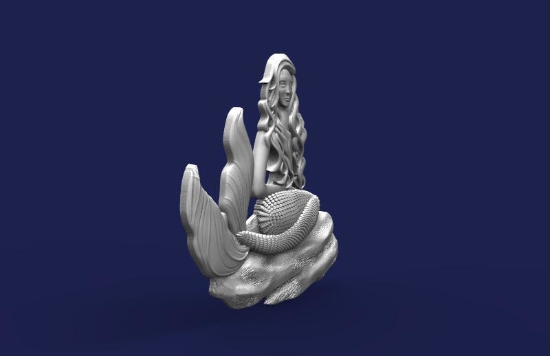 Mermaid CNC 3 - Pinshape