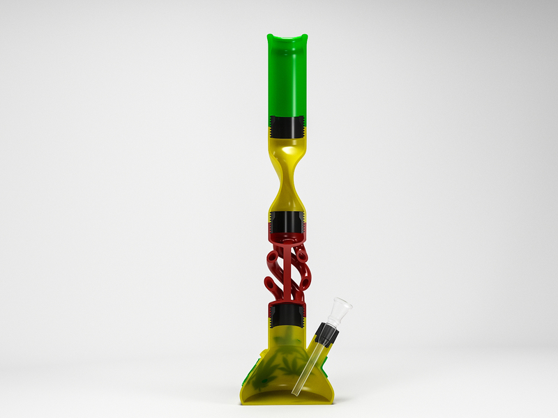 BUILD A CUSTOM BONG - GANJA BIG BONG - Pinshape