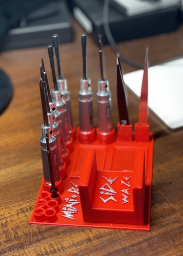 3D Printed Mini RC (Mini Z) Work Station by izzyinnovations@yahoo.com ...