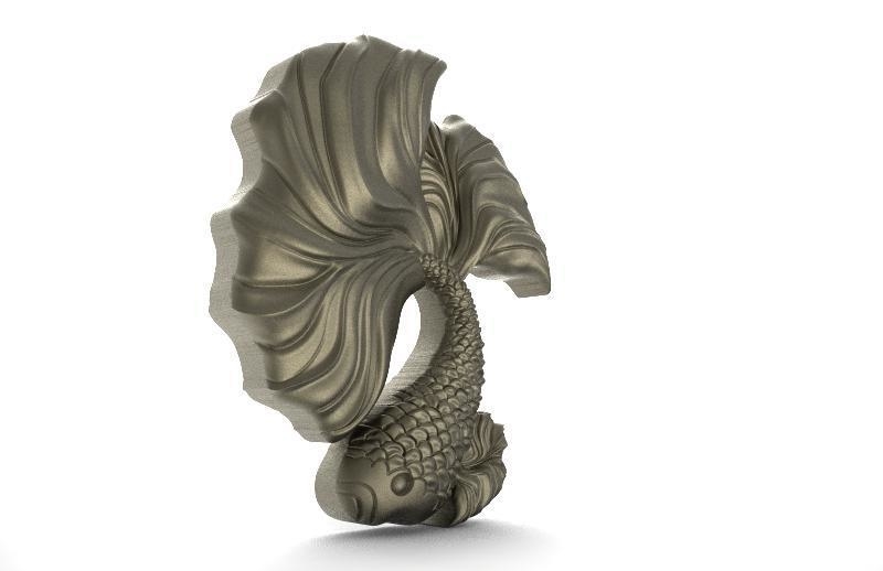 Betta fish pendant - Pinshape