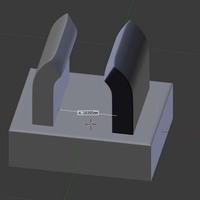 keyboard cable clamp - Pinshape