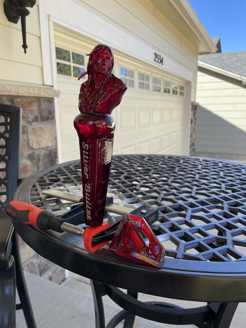Coors Silver Bullet Beer Tap - Pinshape