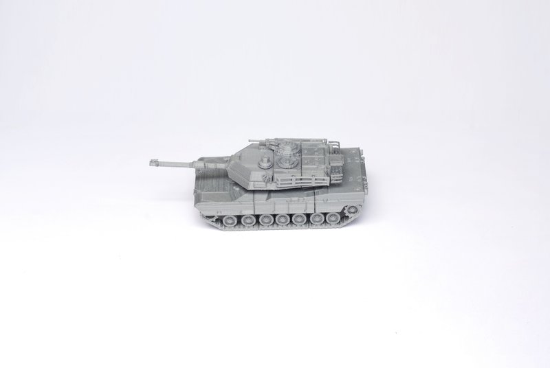 M1 Abrams Tank Model Kit - 25 body parts - Pinshape
