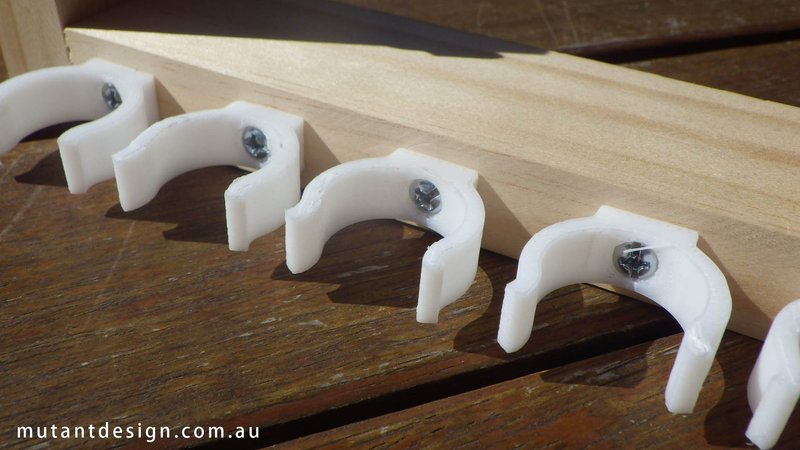 DC Motor Mounting Clips - Pinshape