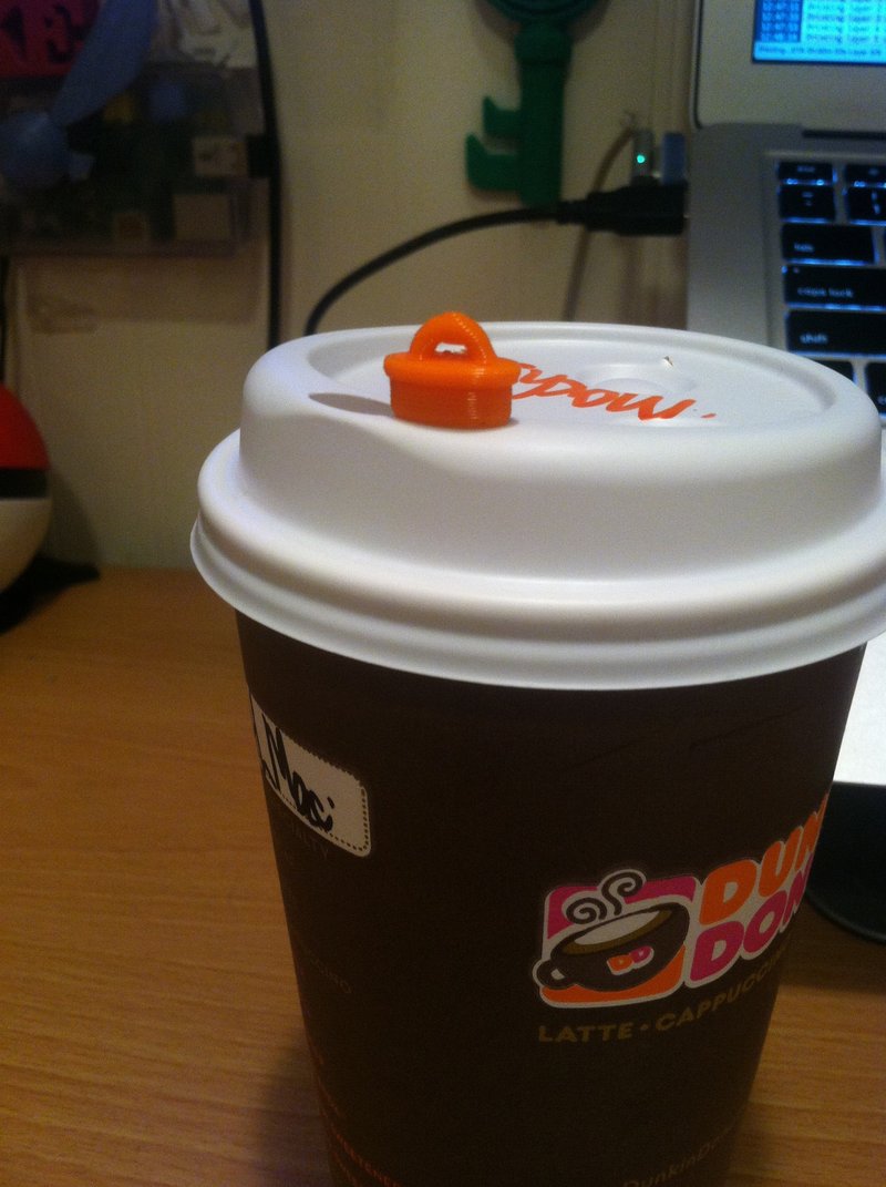 Dunkin Donuts Latte Lid Spill Saver - Pinshape