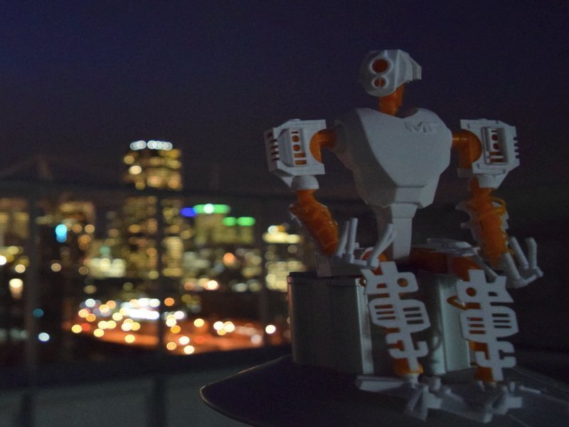 MT-20 : Animated Hybrid Robot - Pinshape