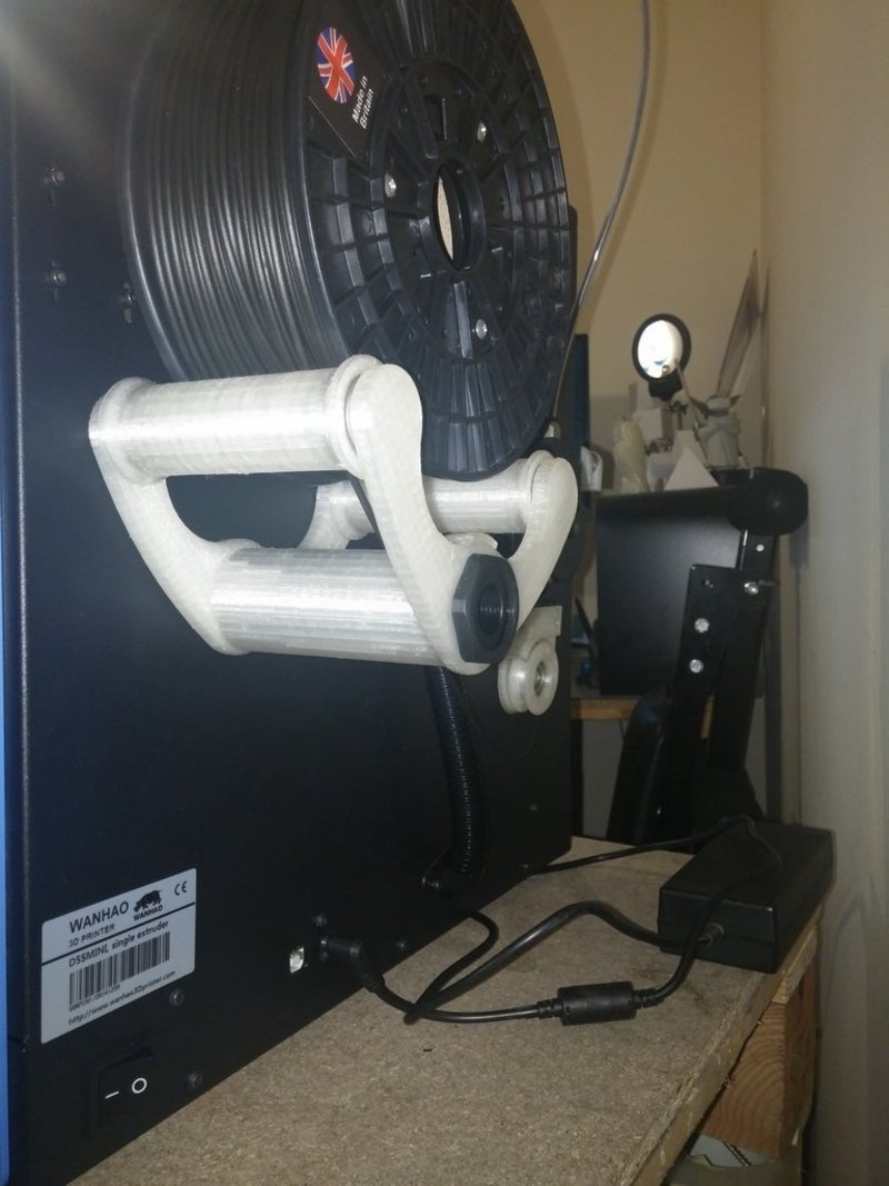 D5s Mini ball bearing spool holder. - Pinshape
