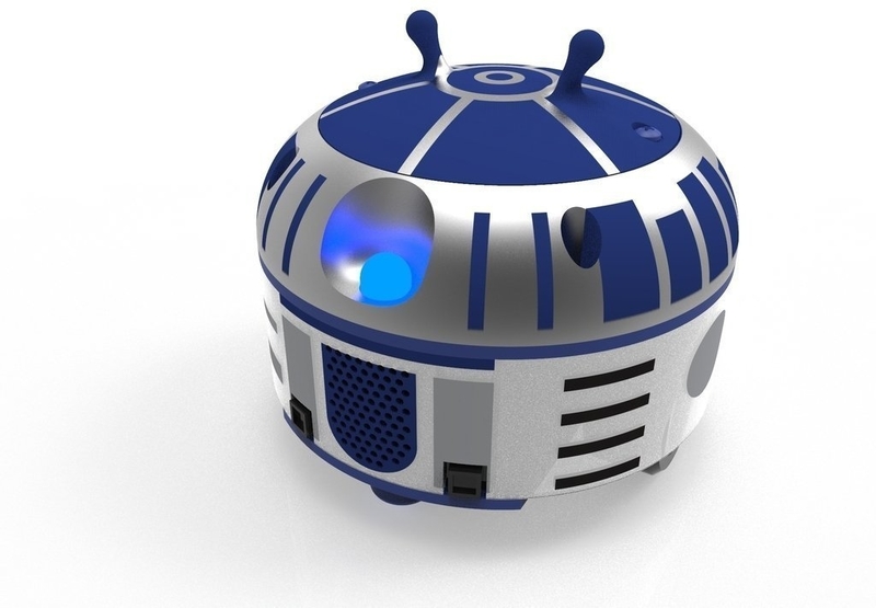 Alien android bot - Pinshape