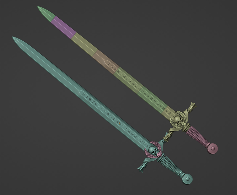 Fantasy Sword - Pinshape