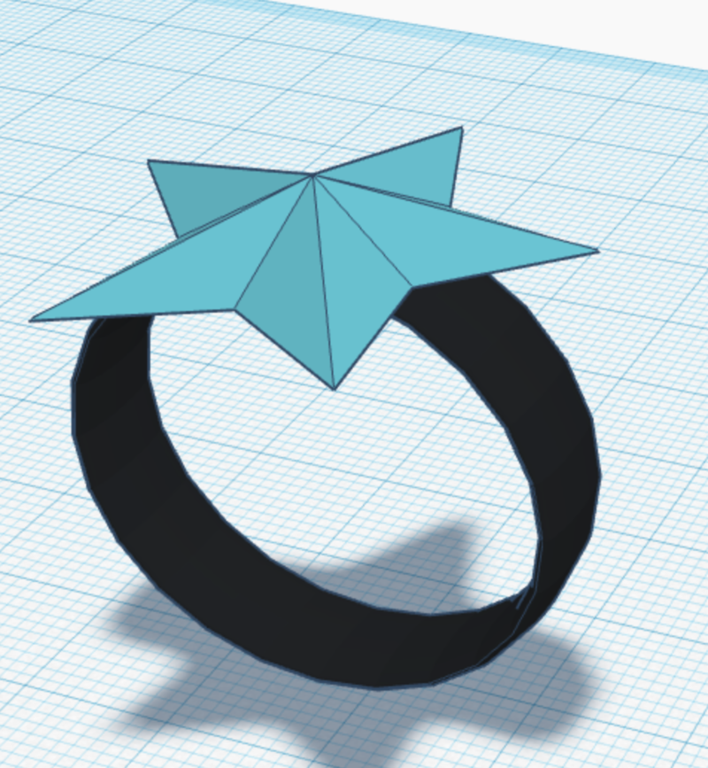 Star Ring - Pinshape