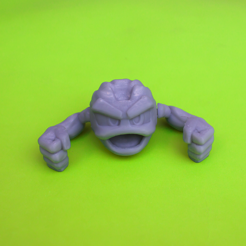 Pokemon Geodude articulated print-in-place - Pinshape