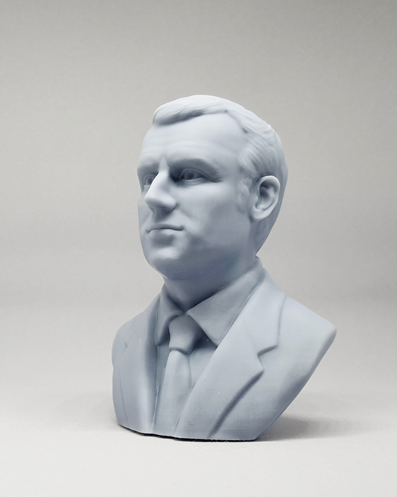 Emmanuel Macron 3D print model - Pinshape