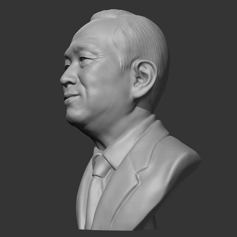 Syngman Rhee 3D print model - Pinshape