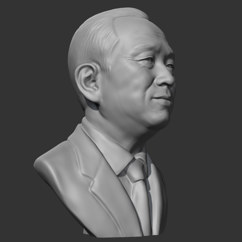 Syngman Rhee 3D print model - Pinshape