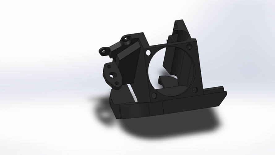 3D Printed Hot End For Microswiss part#M2601 by 3DsInnovations | Pinshape