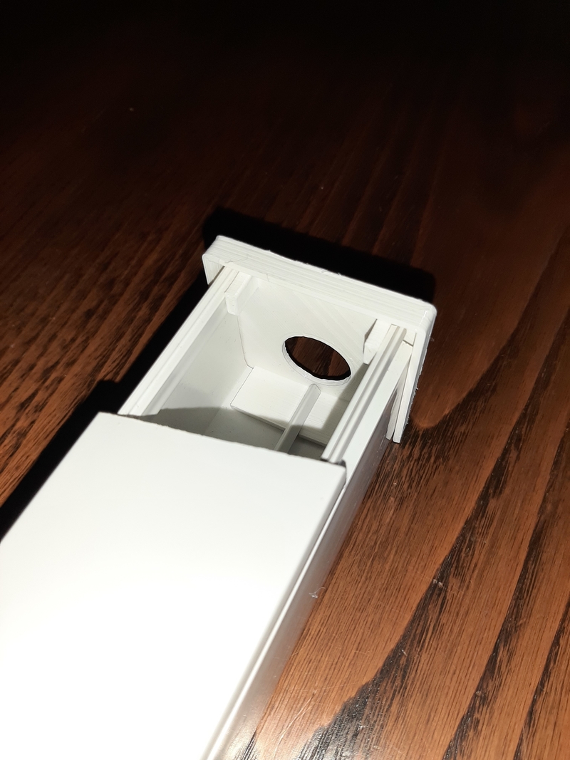 Trunking End Cap Maxi PVC 50mm x 50mm - Pinshape