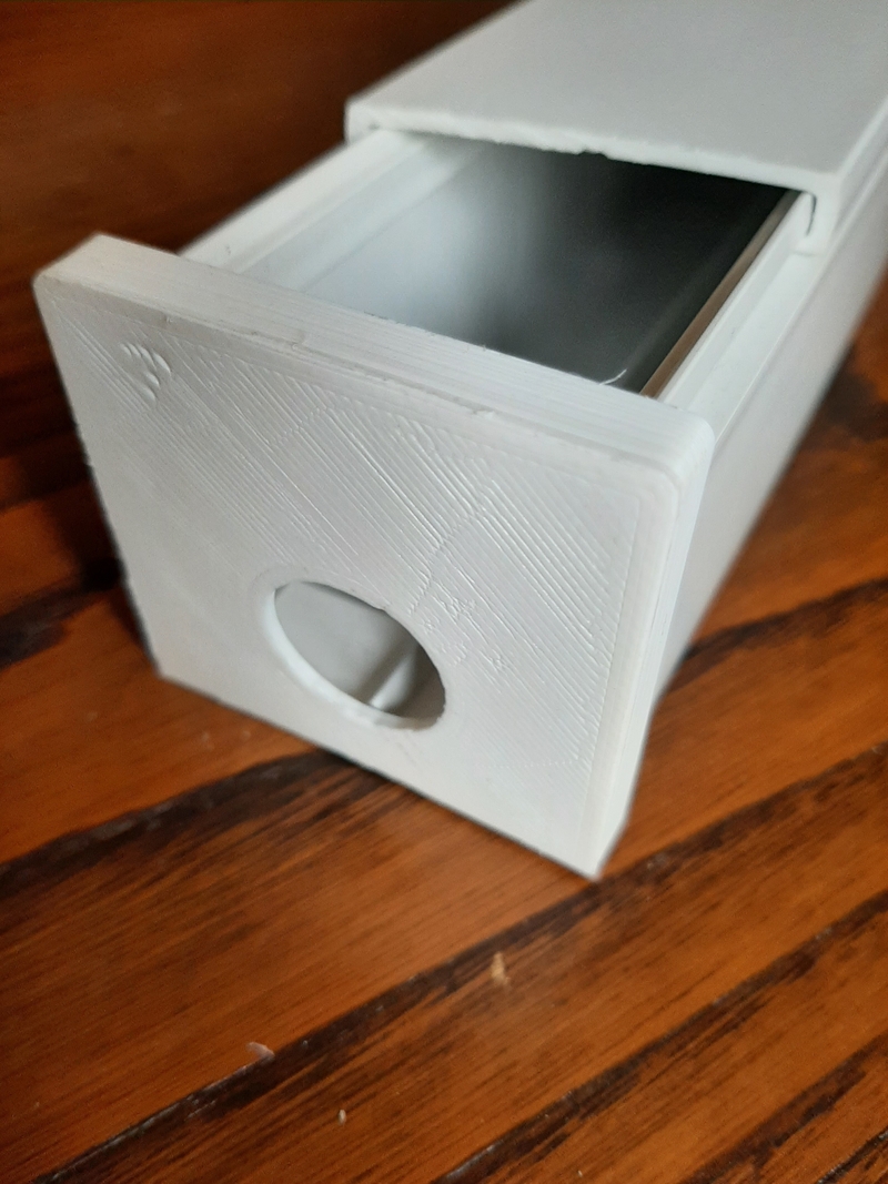 Trunking End Cap Maxi PVC 50mm x 50mm - Pinshape