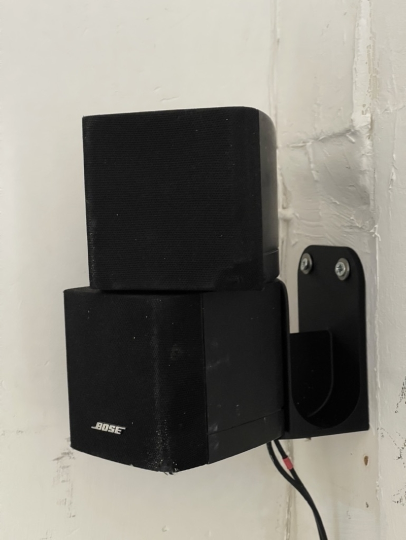 wallmount bose double cube speakers - Pinshape