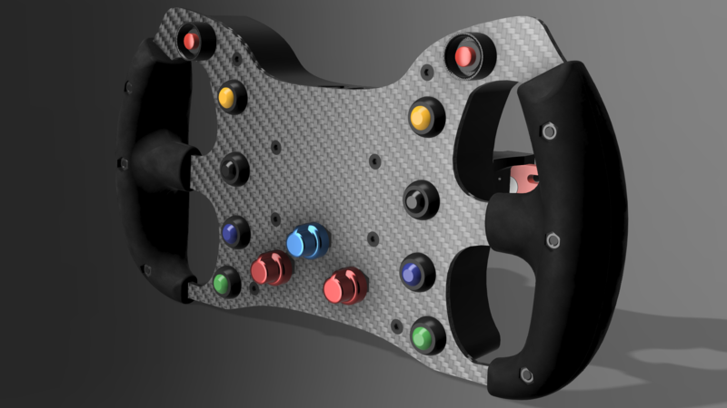 DIY AC GT-FORMULA STEERING WHEEL - Pinshape