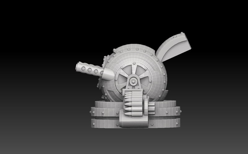 Ball Turret - Pinshape