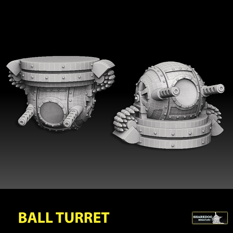 Ball Turret - Pinshape
