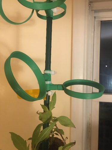3D Printed Modular Plant Stand by riplastx | Pinshape