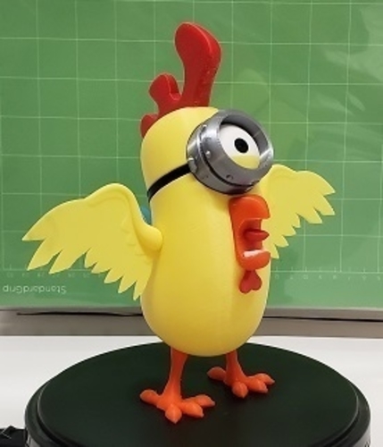 3D Printed MINION CHICKEN (THE RISE OF GRU) #1 by 3dBuzzStudios | Pinshape