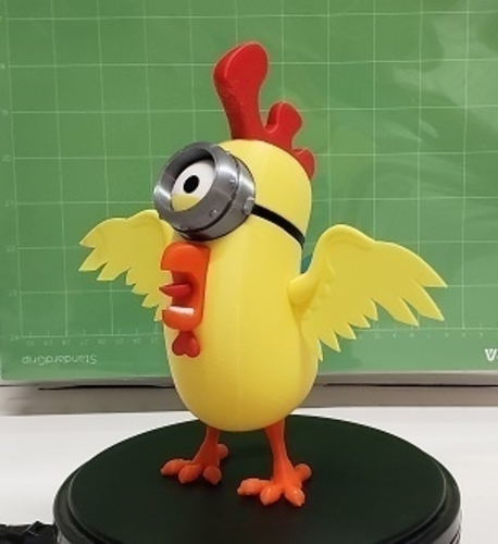 3D Printed MINION CHICKEN (THE RISE OF GRU) #1 by 3dBuzzStudios | Pinshape