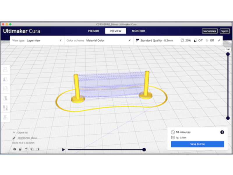 Test de retracción ( Retraction Test ) - Pinshape