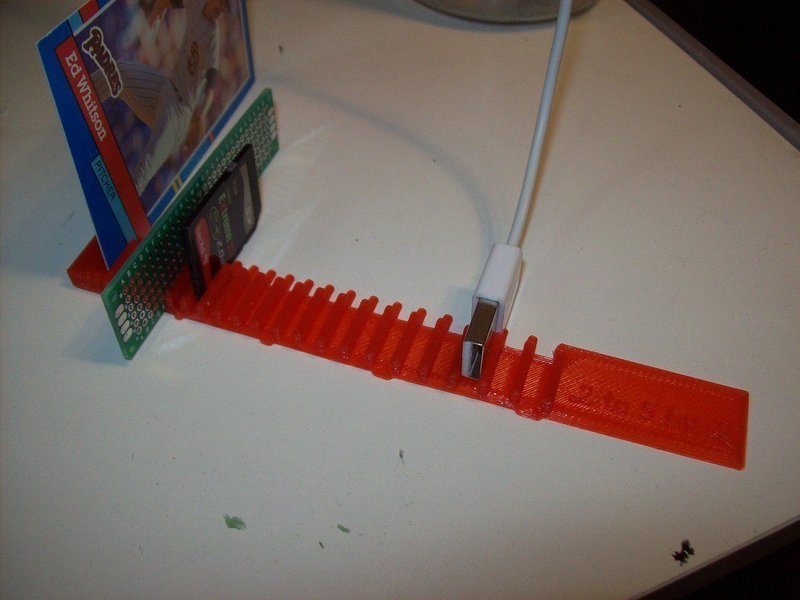Edge gauge for designing slots .2 to 5 mm by .2mm steps - Pinshape