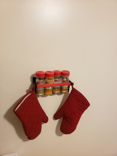 3D Printed Spice Rack by Murakara Design | Pinshape