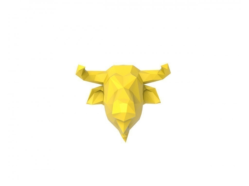 3D MODEL - POLLY - INTERIOR HOOK BISON - Pinshape