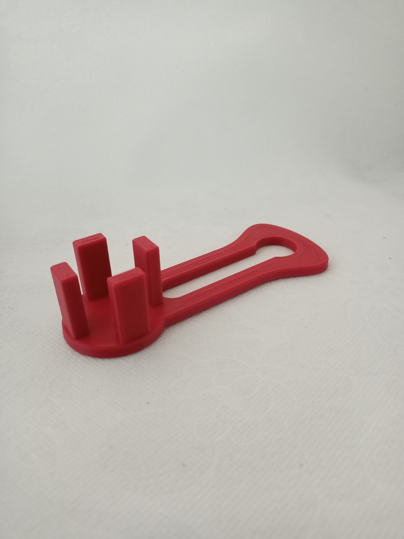 ASSISTIVE TAP HANDLE - 4 PRONG VERSION - Pinshape
