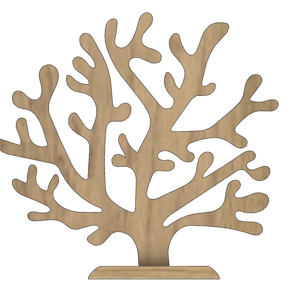 Coral Jewelry Holder