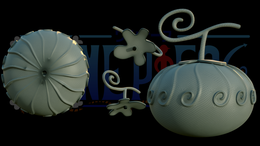 3D Printed INU INU NO MI - MODEL OKUCHI NO MAKAMI - ONE PIECE by ...