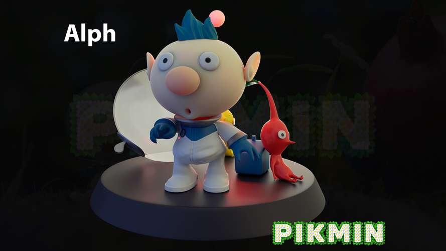 3D Printed ALPH - PIKMIN by DChacal | Pinshape